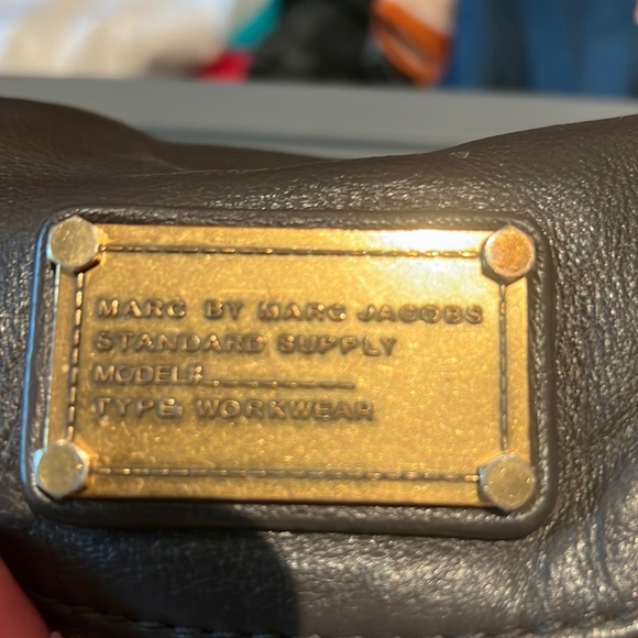 Marc Jacobs | Bags | Marc Jacobs Signature Leather Hobo Bag Gray | Poshmark